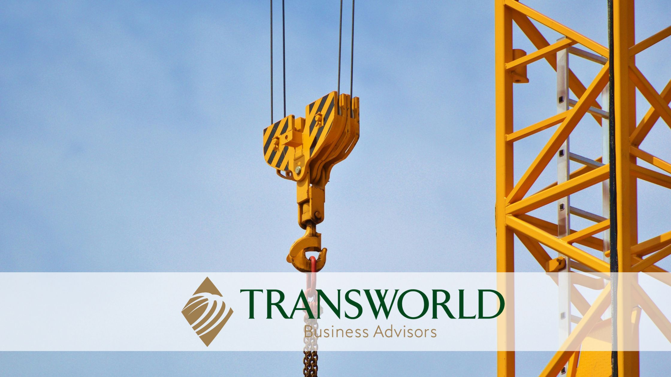 Premier Crane Inspection Repair Business – Ownership Opportunity ...